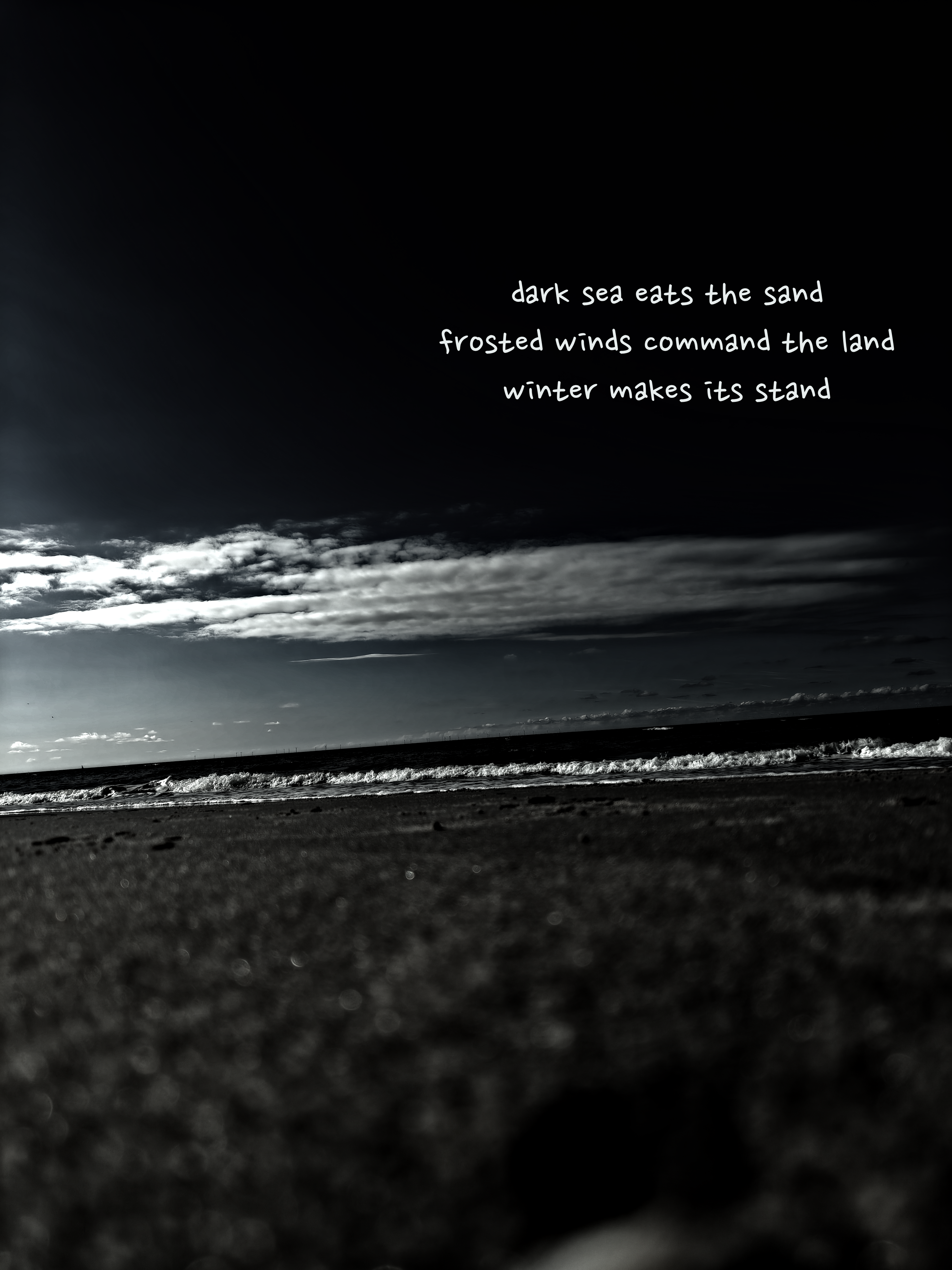 Dark Sea – Simskin's Haiku Collection